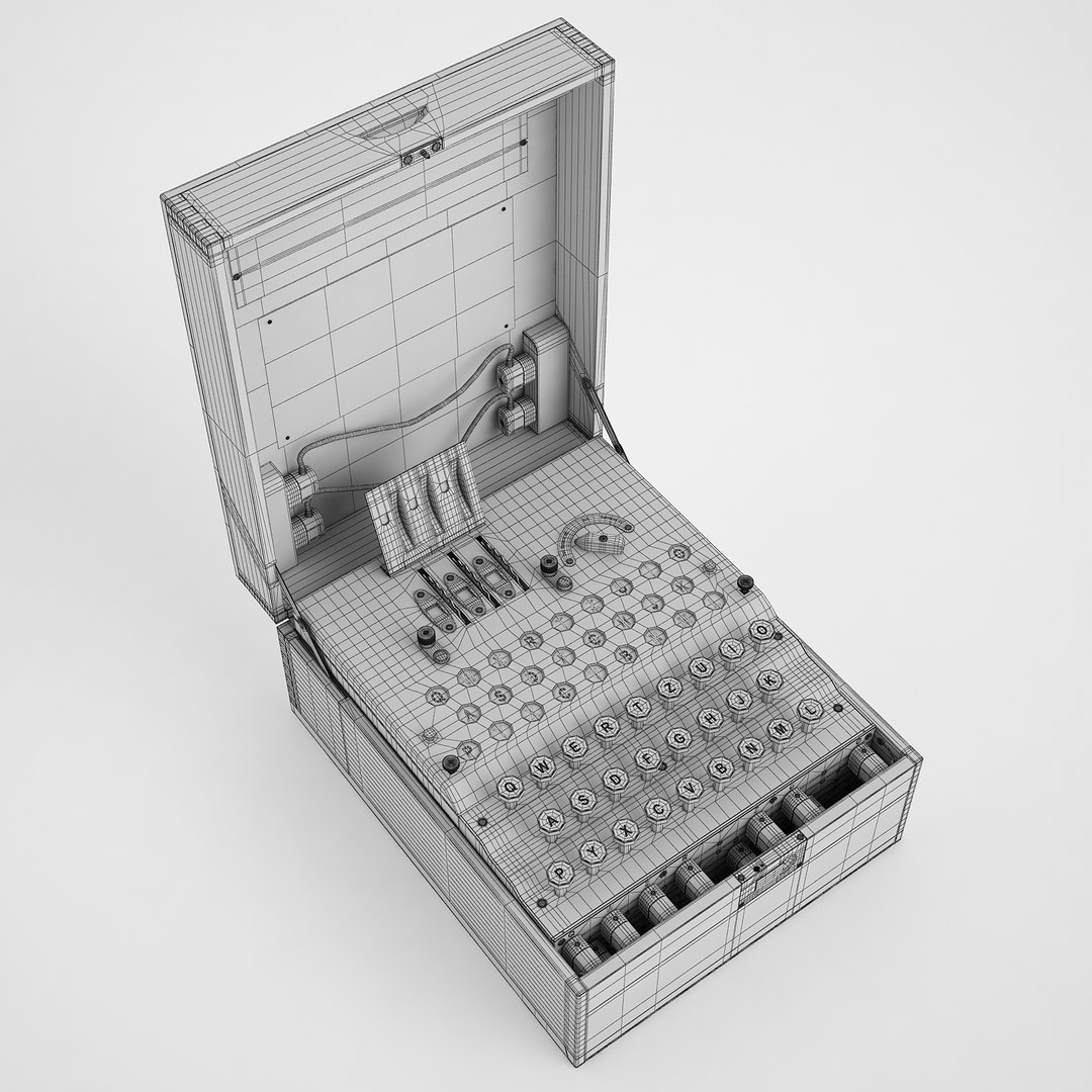3dsmax enigma cipher machine