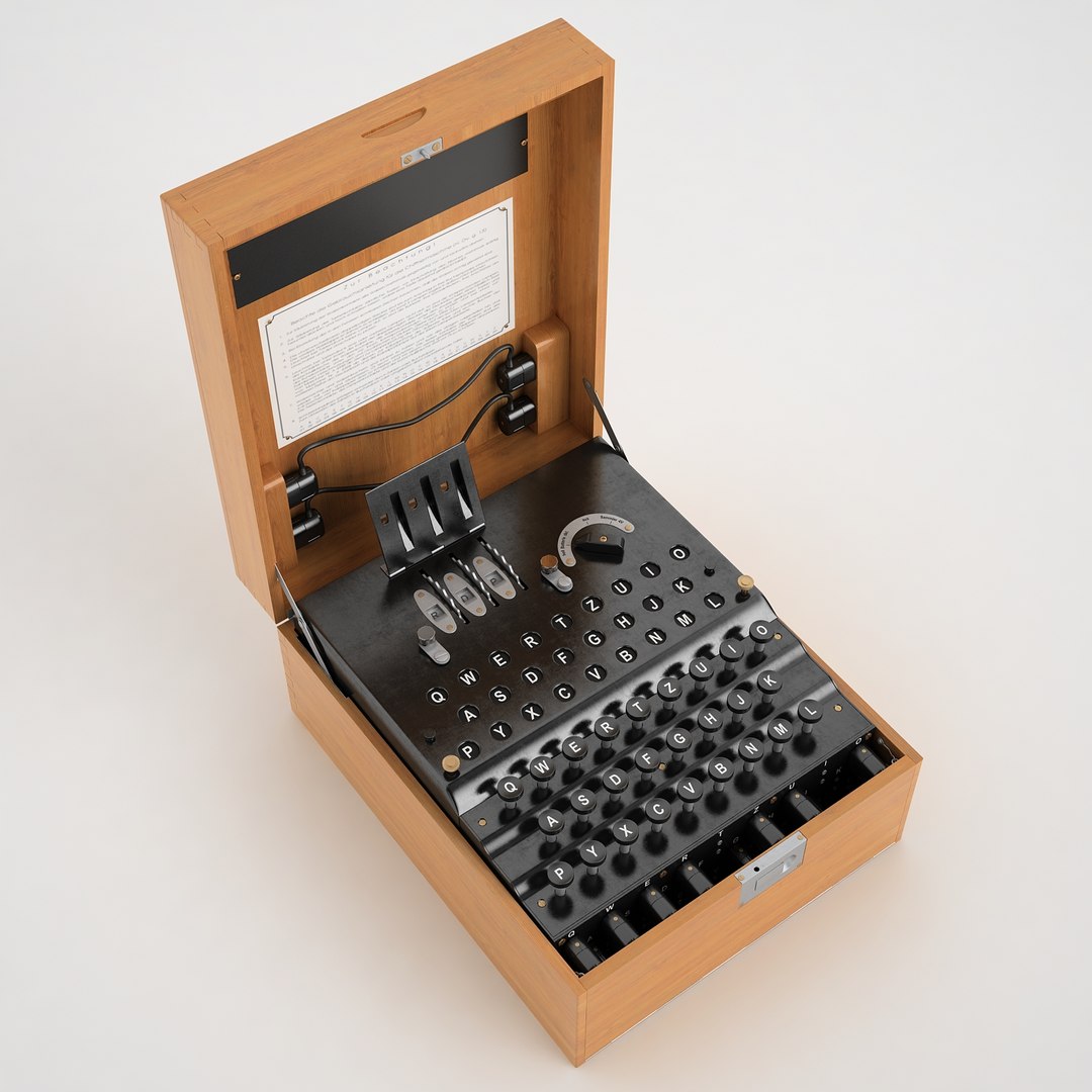 3dsmax enigma cipher machine