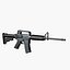 Marines Assault Rifle Colt M4a2 3d Model