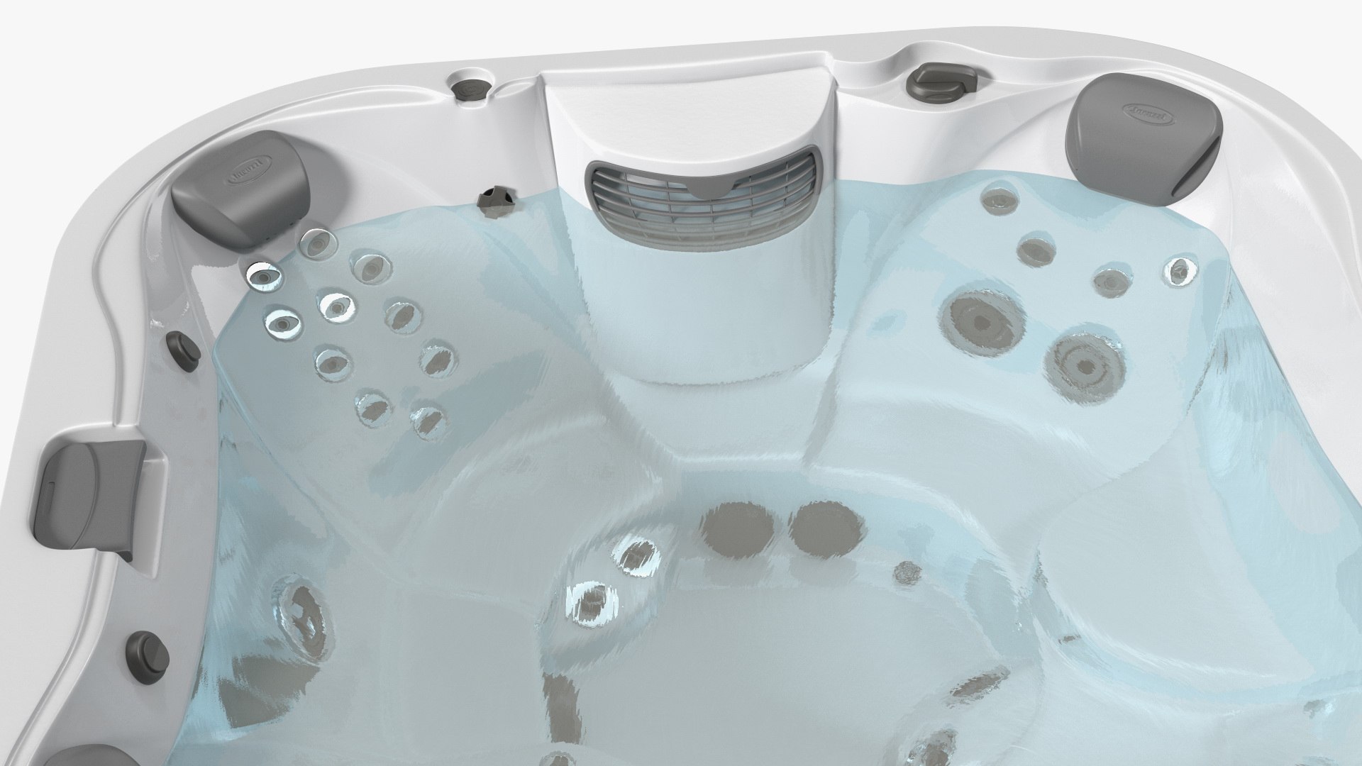 Jacuzzi J 335 Hot Tub with Water 3D model - TurboSquid 1728227