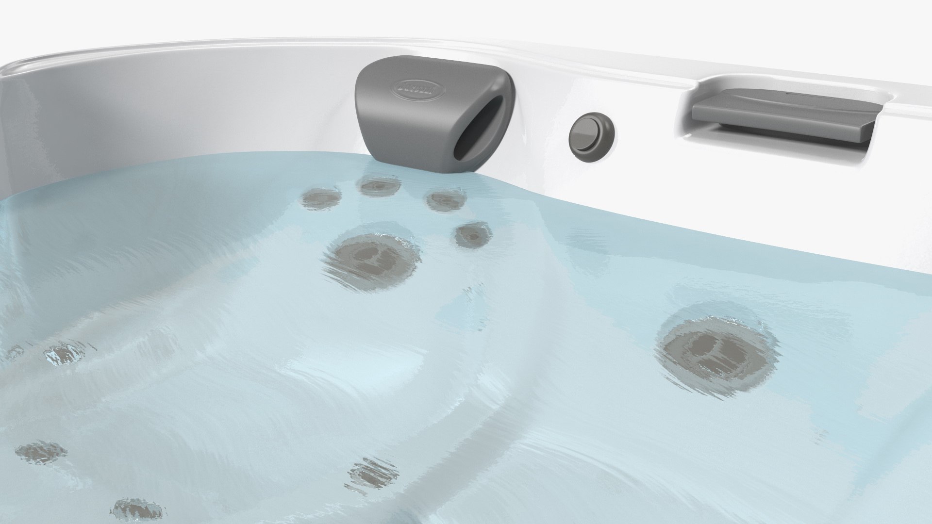 Jacuzzi J 335 Hot Tub with Water 3D model - TurboSquid 1728227