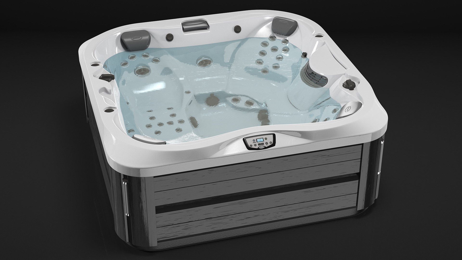 Jacuzzi J 335 Hot Tub with Water 3D model - TurboSquid 1728227