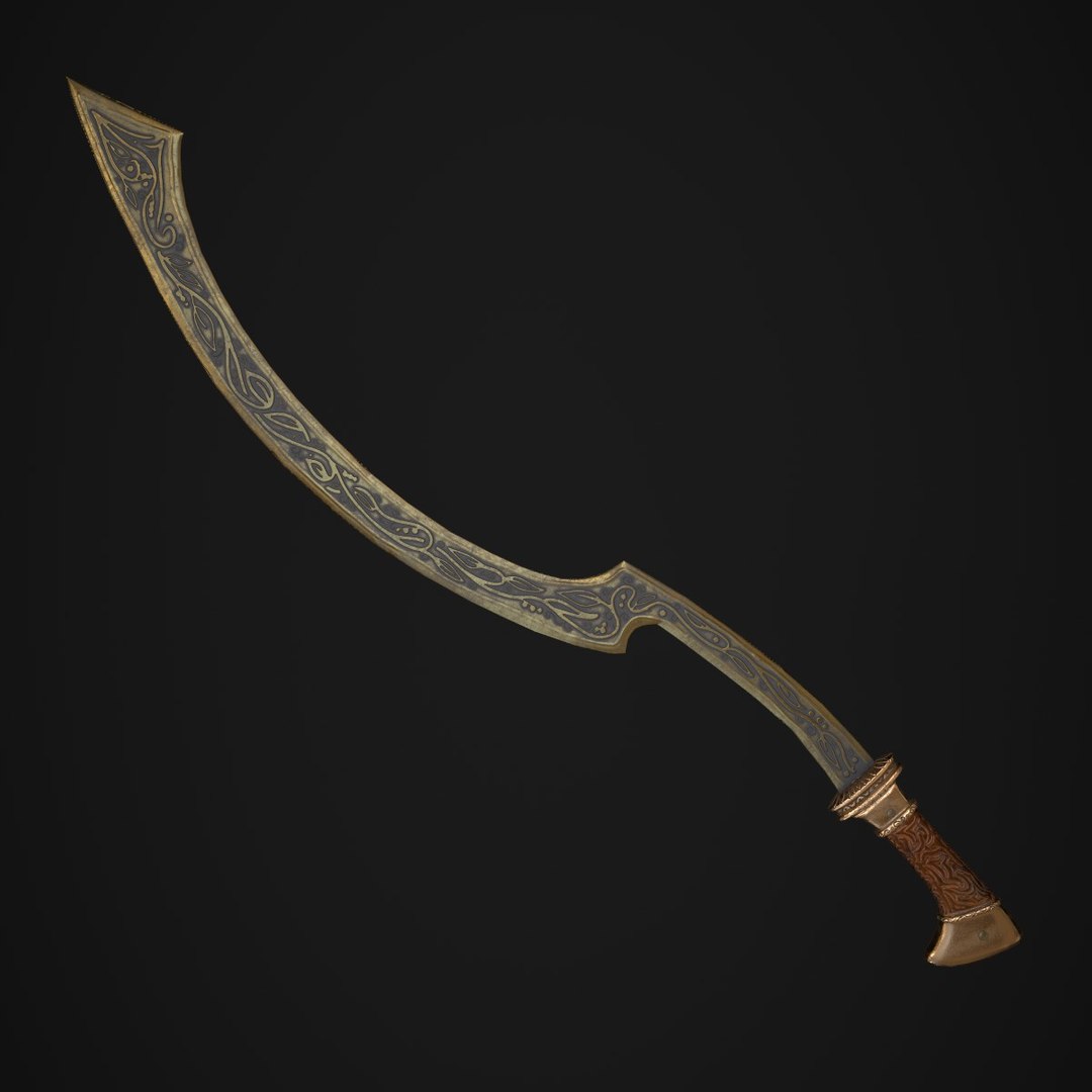 Khopesh 3D Model - TurboSquid 2145033