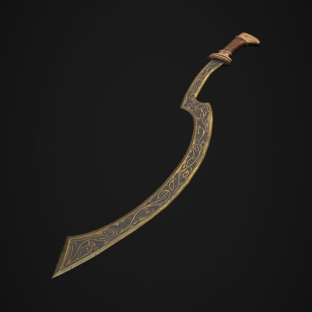 Khopesh 3D Model - TurboSquid 2145033