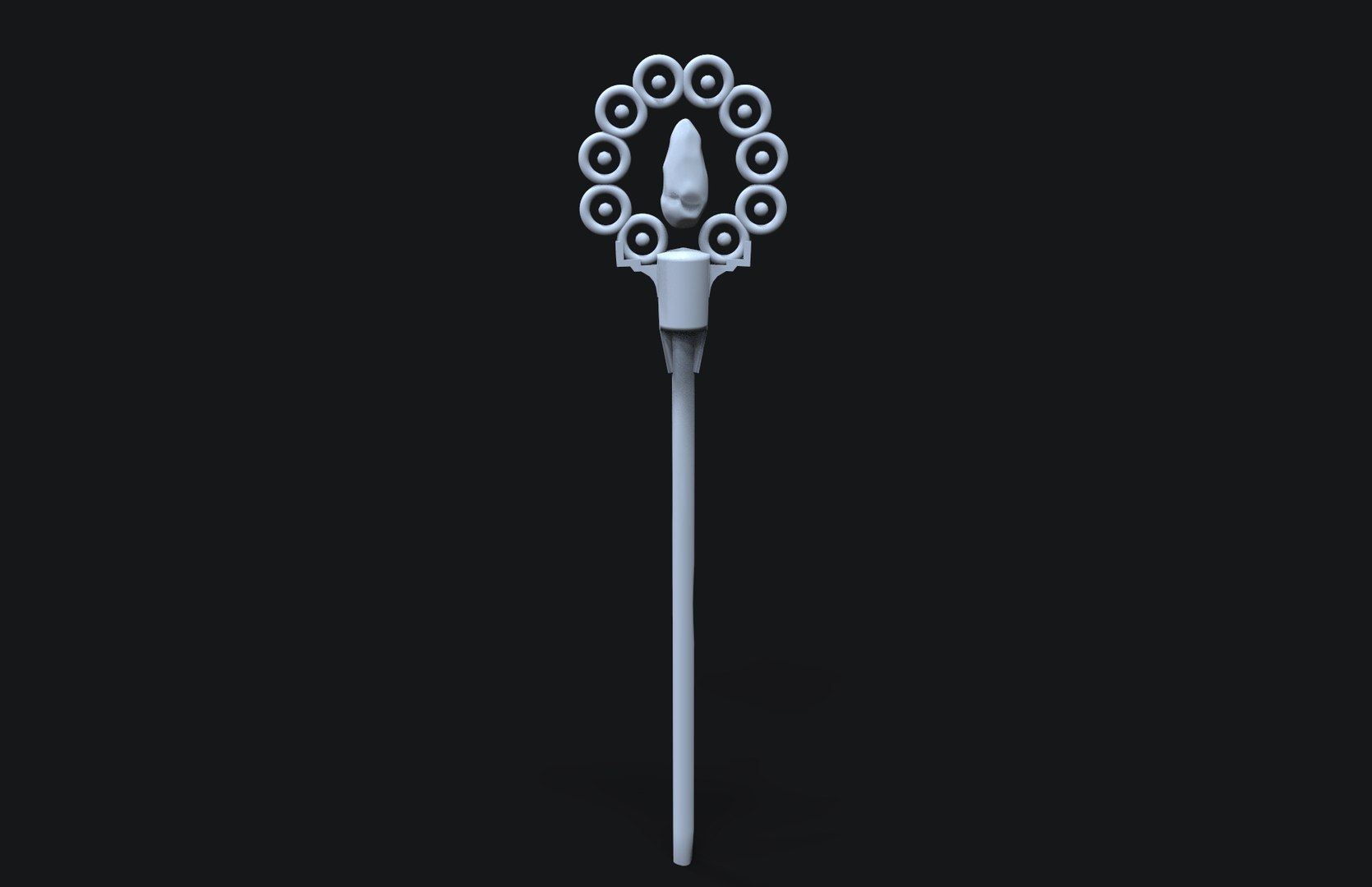 Magic Staff 2 3D - TurboSquid 2015511