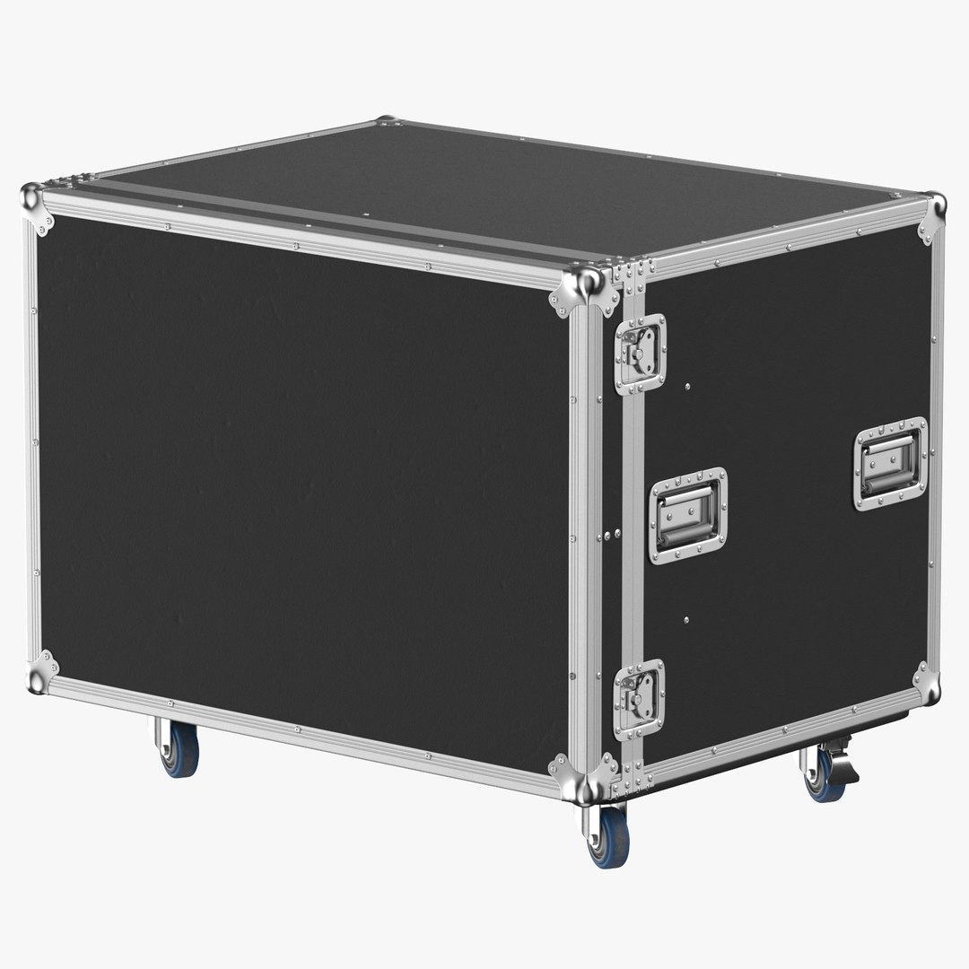 Open closed stage flight case model - TurboSquid 1333512
