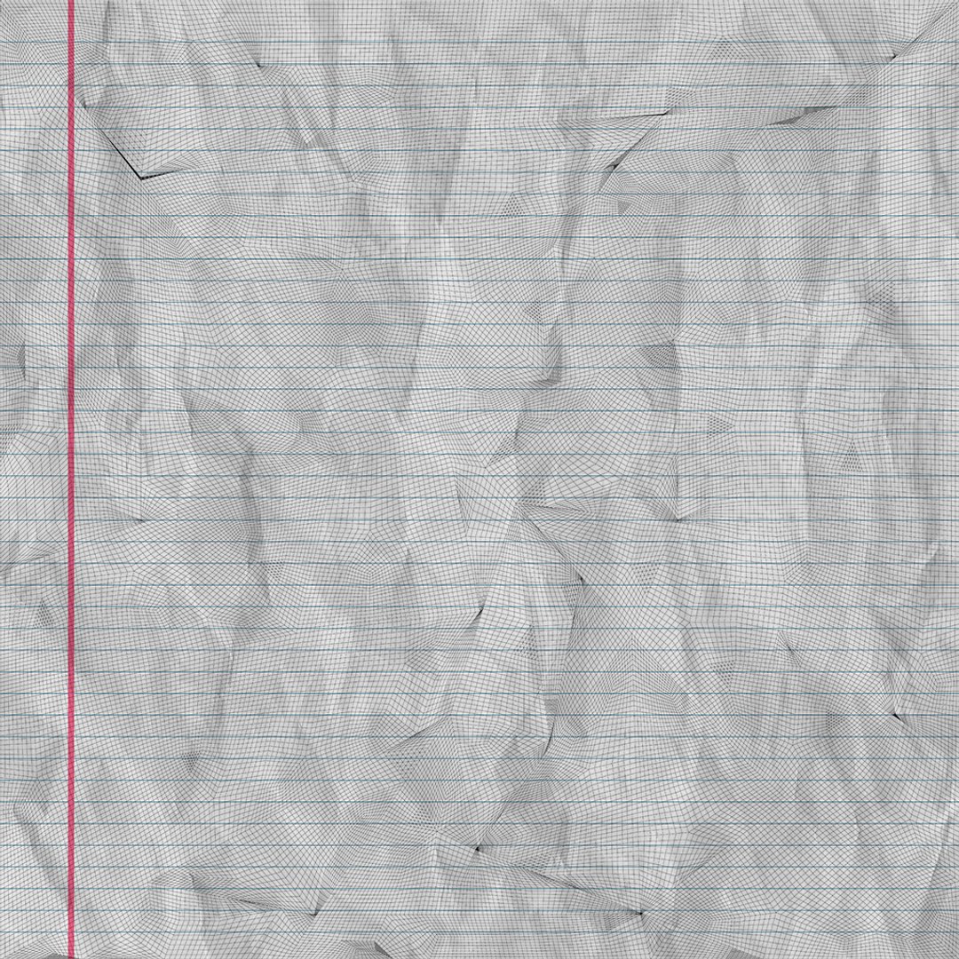 3D Crumpled Paper Pile 3 Model - TurboSquid 1942722