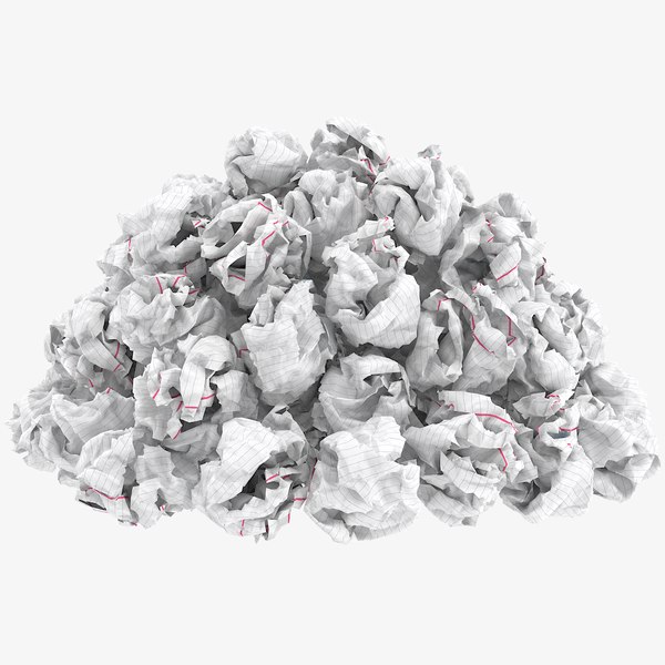 Crumpled Paper 3D Models for Download | TurboSquid