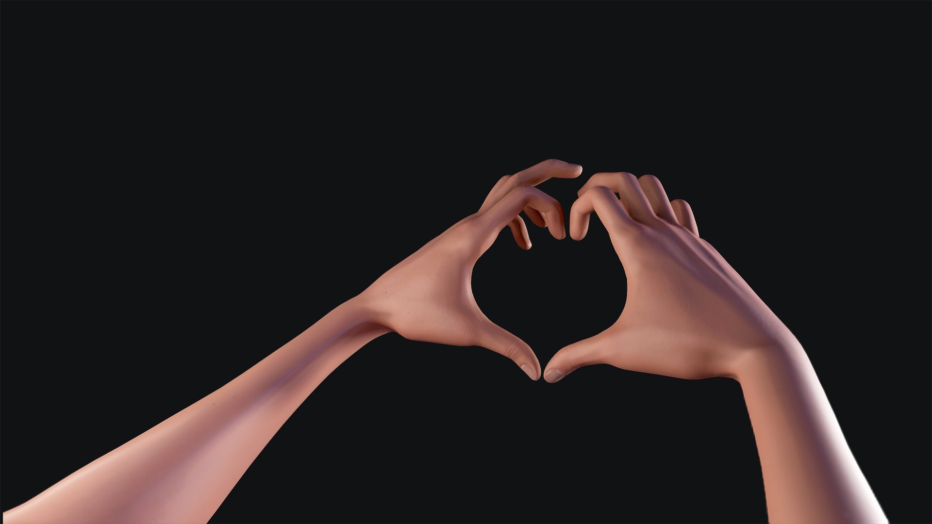 3D female hands - - TurboSquid 1586116