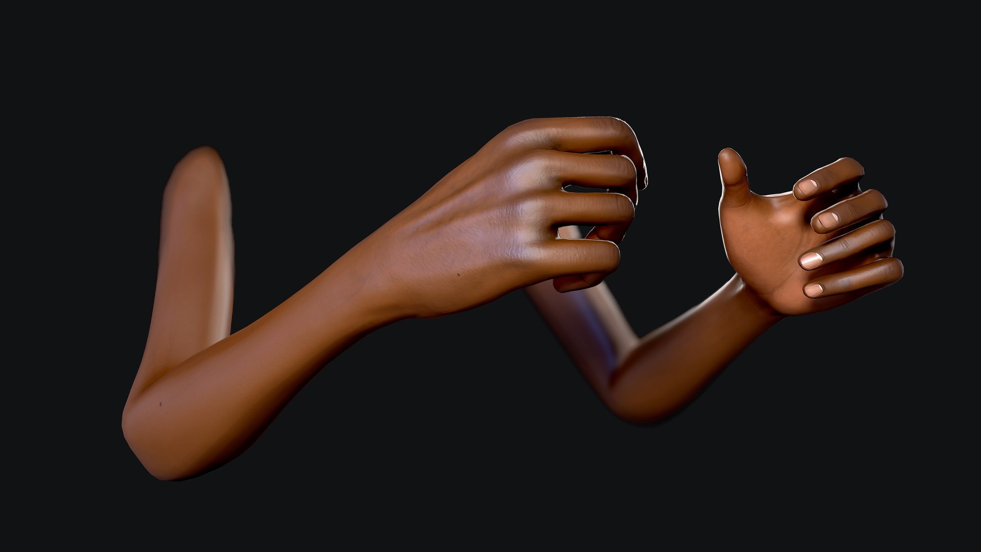 3D female hands - - TurboSquid 1586116