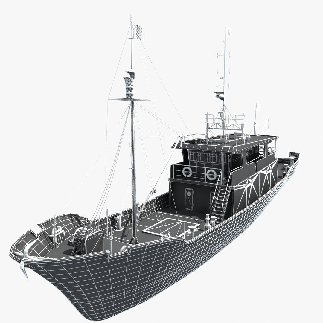 Boat Ship Fish 3D | 1146348 | TurboSquid