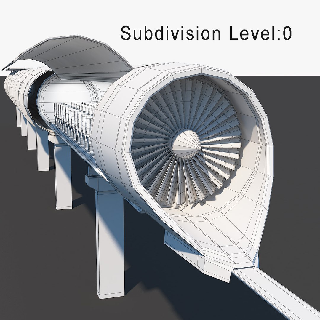 Hyperloop 3D Model - TurboSquid 1174056