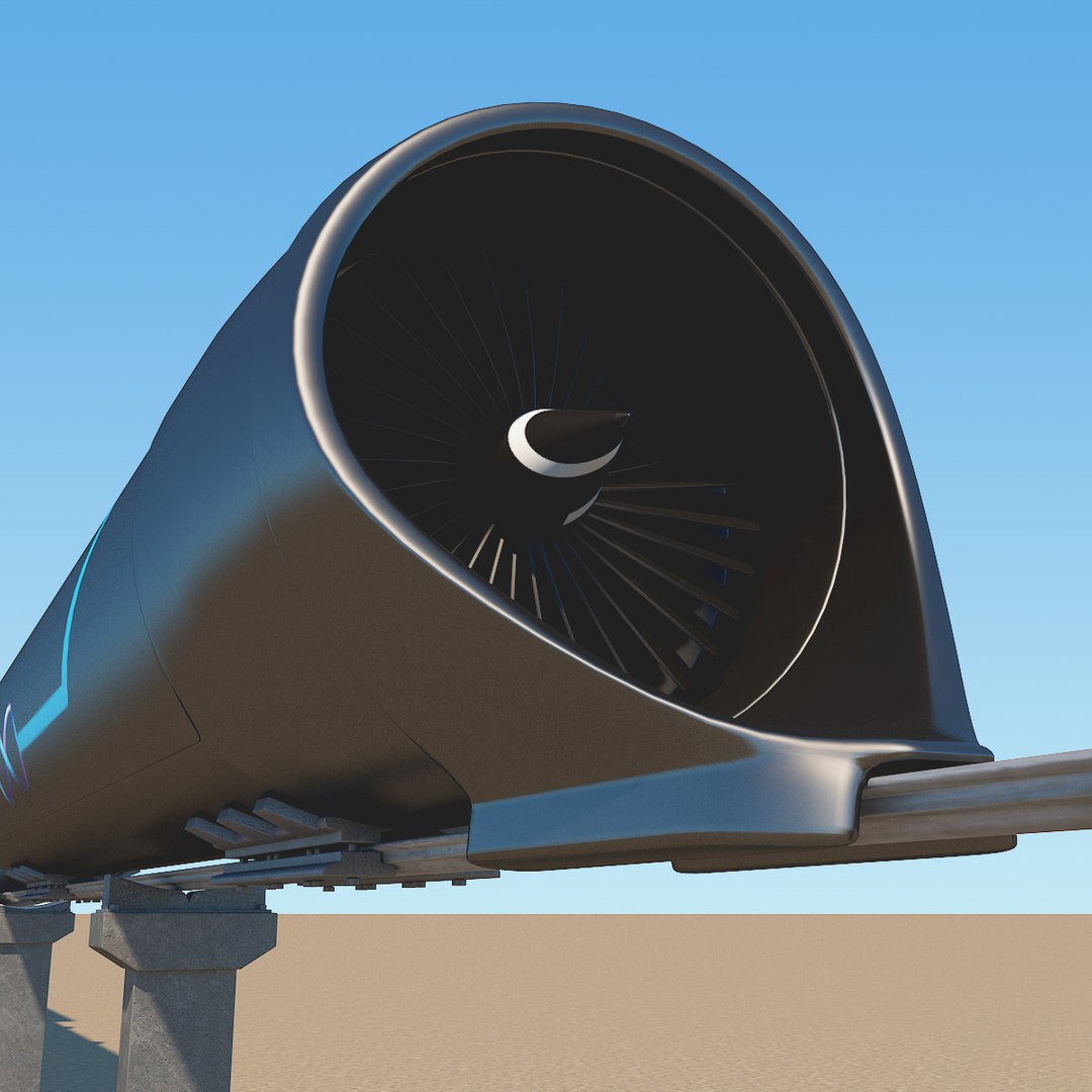 Hyperloop 3D Model - TurboSquid 1174056