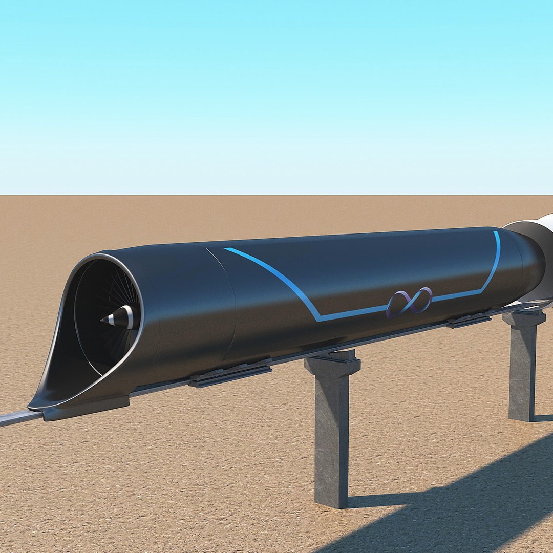 Hyperloop 3D Model - TurboSquid 1174056