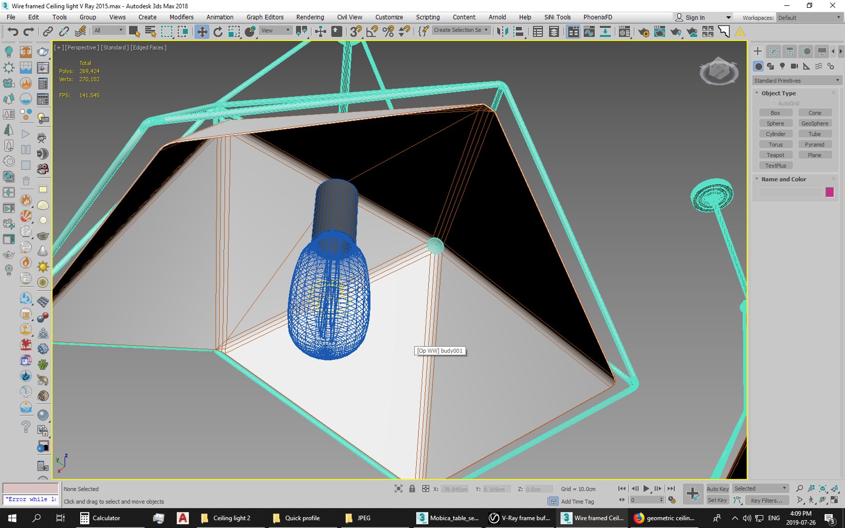 3D Pendants Frame Wire - TurboSquid 1478545