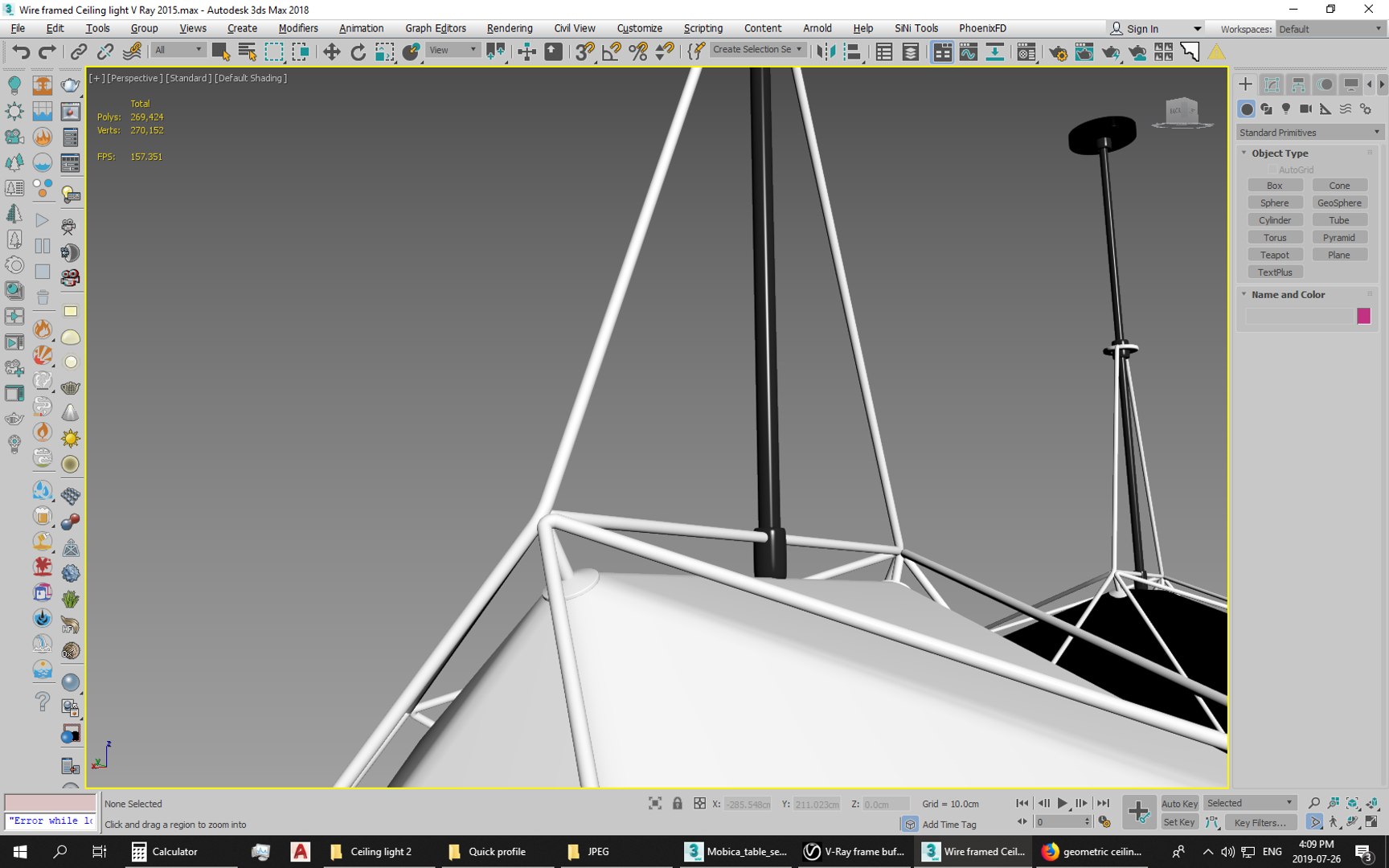 3D Pendants Frame Wire - TurboSquid 1478545