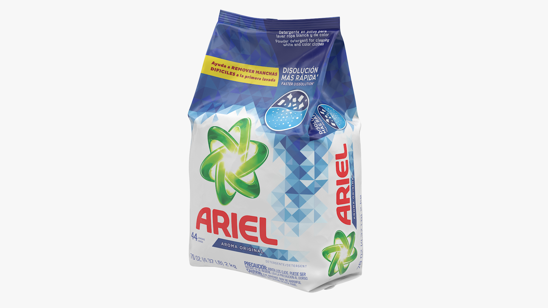 Ariel Detergent Packet 2kg Model - TurboSquid 2409918