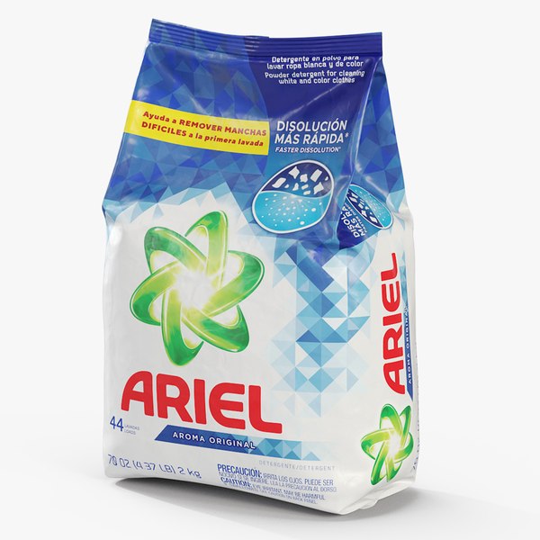 アリエール 洗剤パック 2kg3Dモデル - TurboSquid 2409918