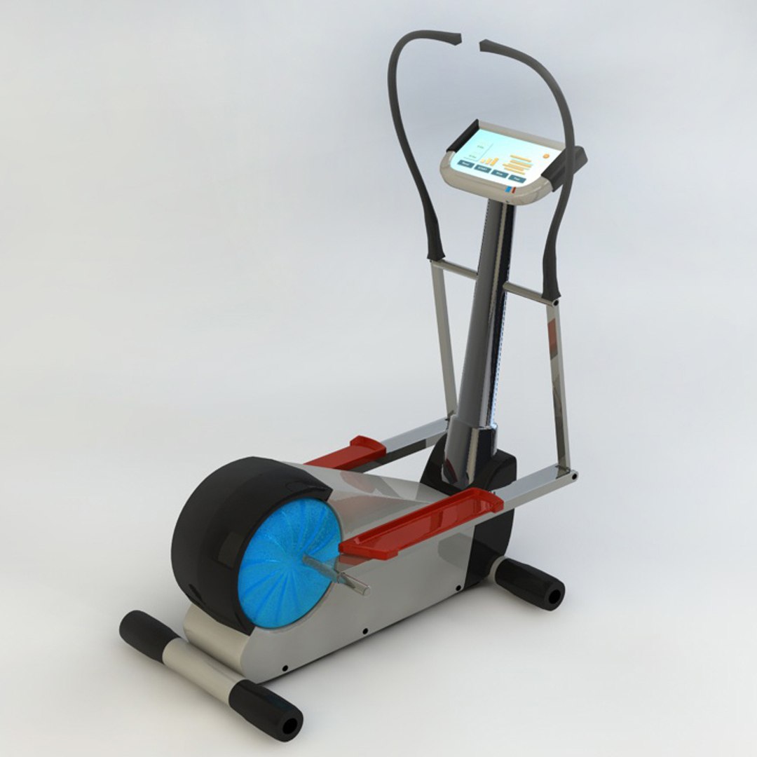 Cardio Machine 3d C4d