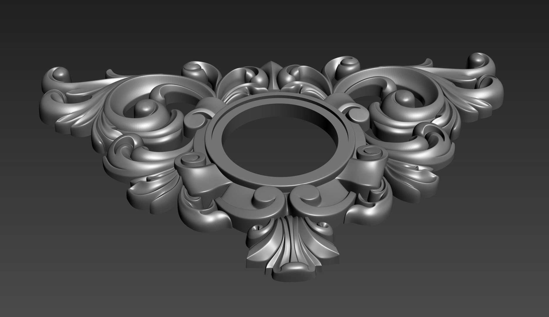 3D Model Clock Frame For CNC 001 - TurboSquid 1842168