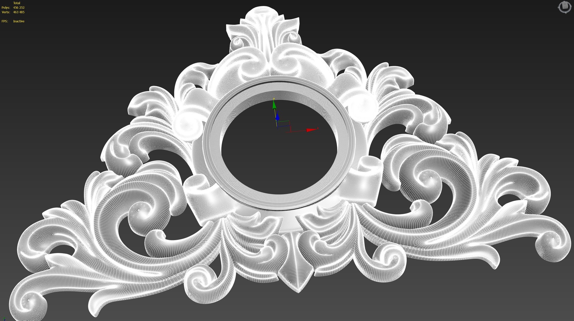 3D Model Clock Frame For CNC 001 - TurboSquid 1842168