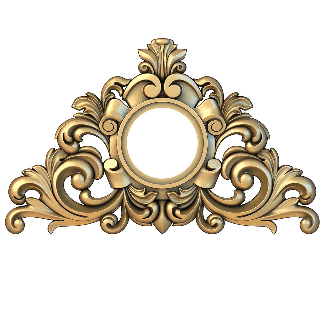 3D Model Clock Frame For CNC 001 - TurboSquid 1842168