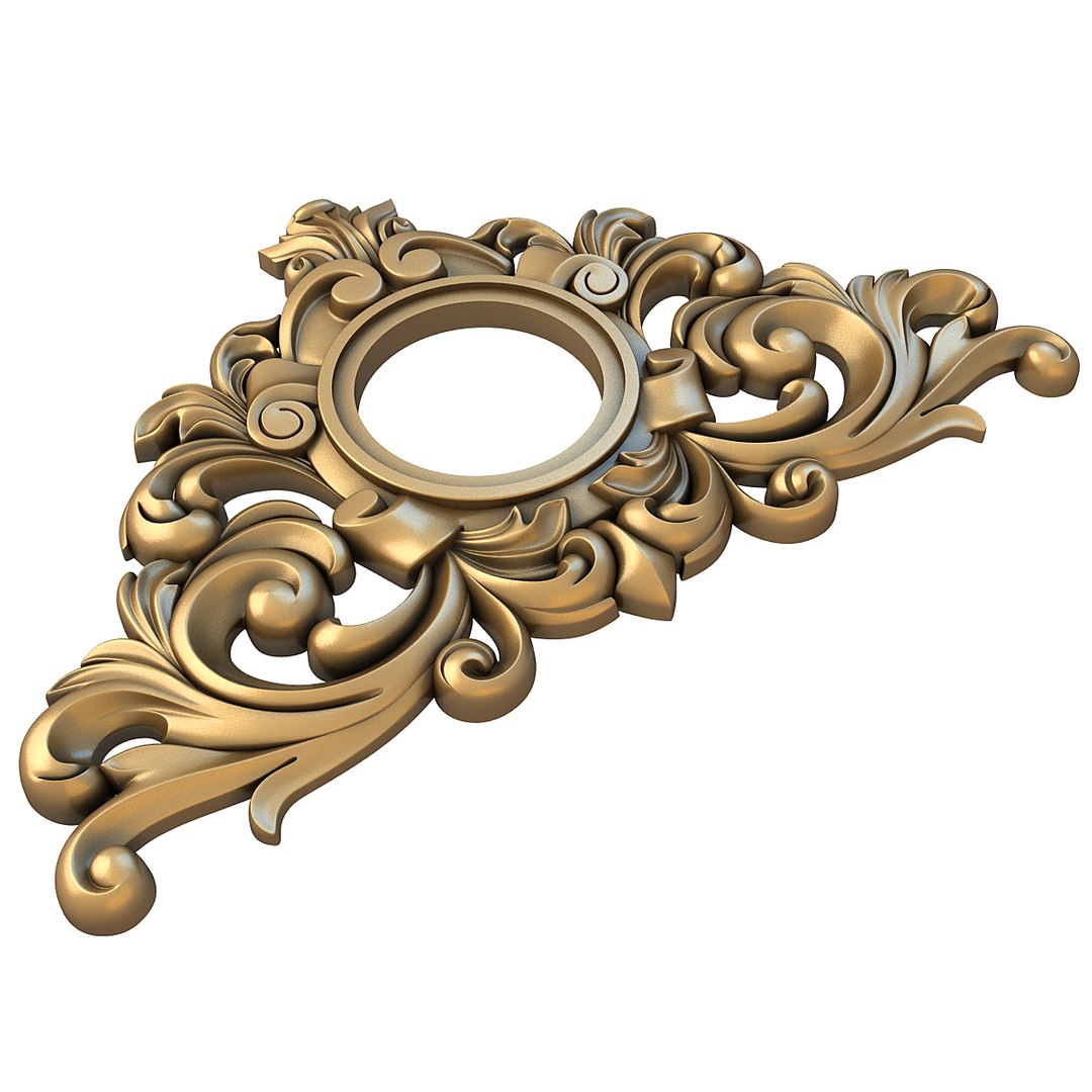 3D Model Clock Frame For CNC 001 - TurboSquid 1842168