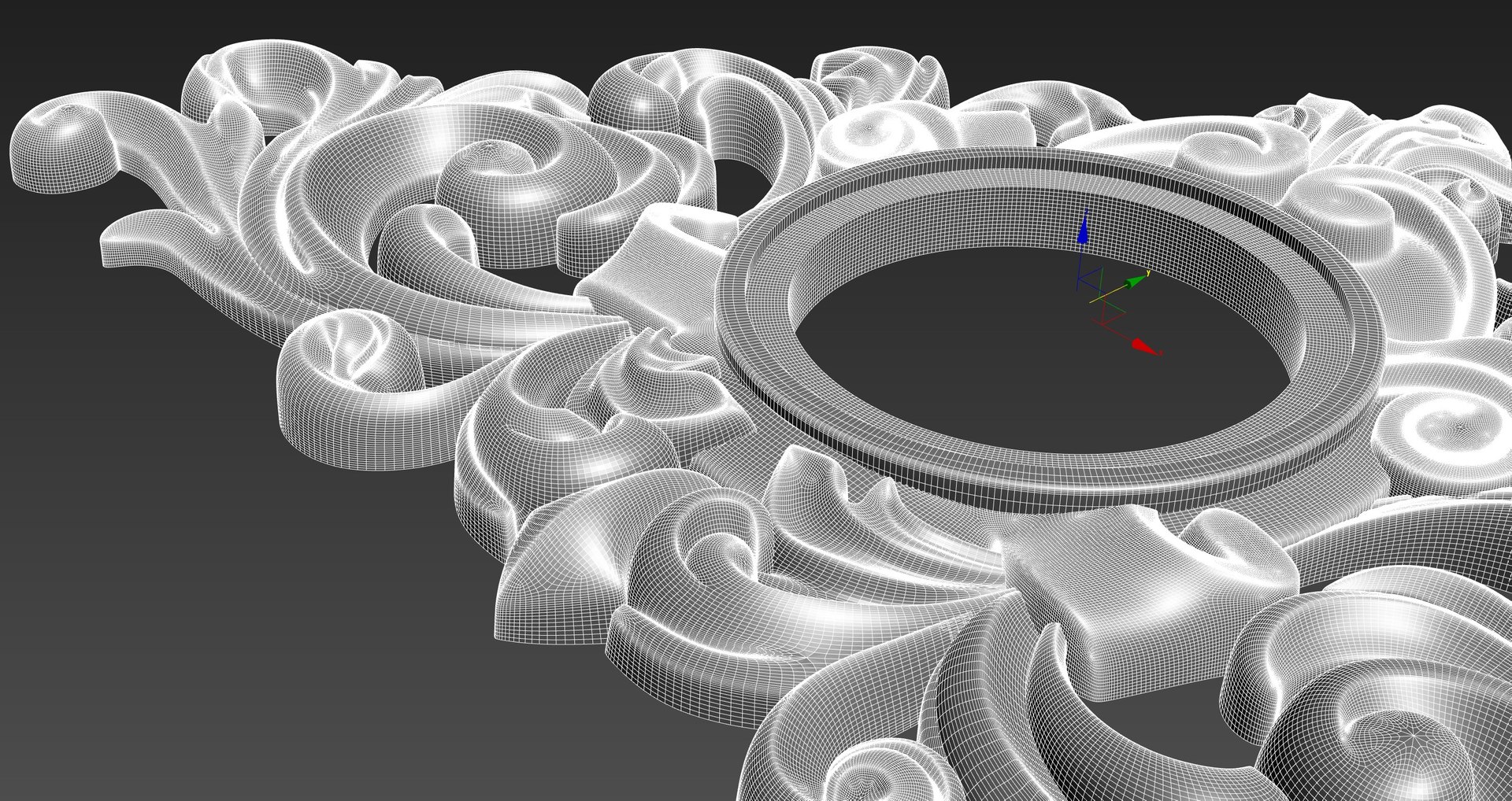 3D Model Clock Frame For CNC 001 - TurboSquid 1842168