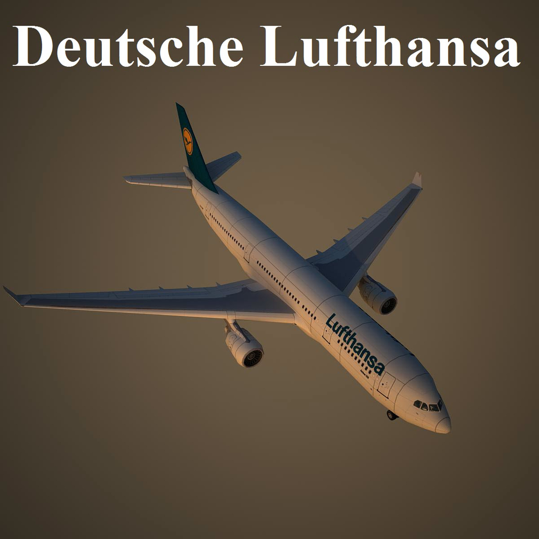 3d Model Airbus Dlh
