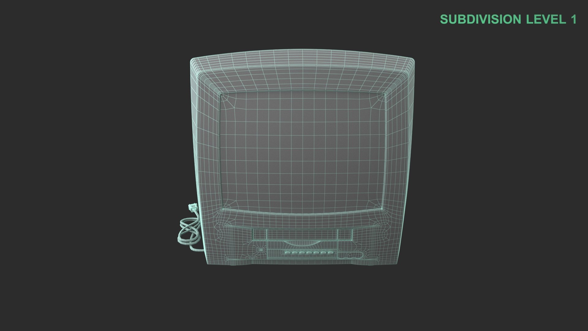 3D CRT TV With VHS System - TurboSquid 2387227