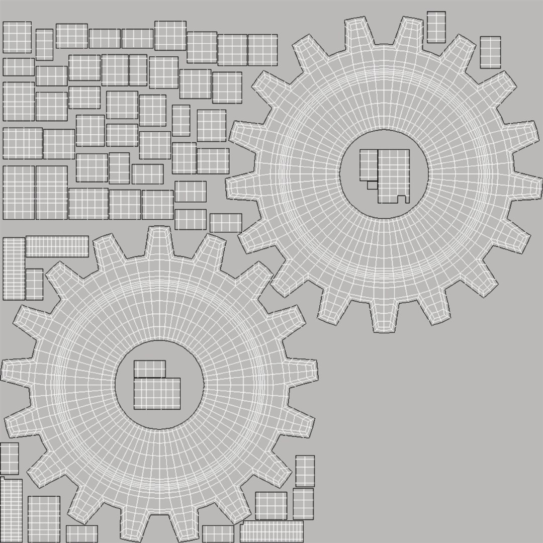 Gears Collection 3D Model - TurboSquid 2321292