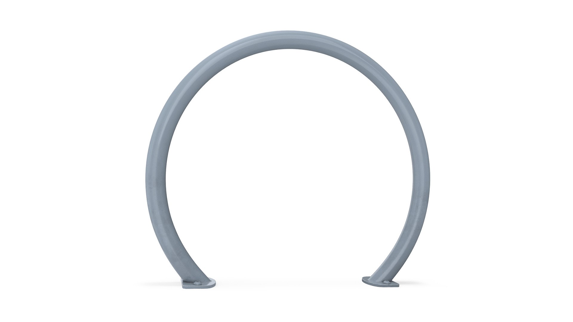 3D Model Circle Bicycle Rack Grey - TurboSquid 2225197