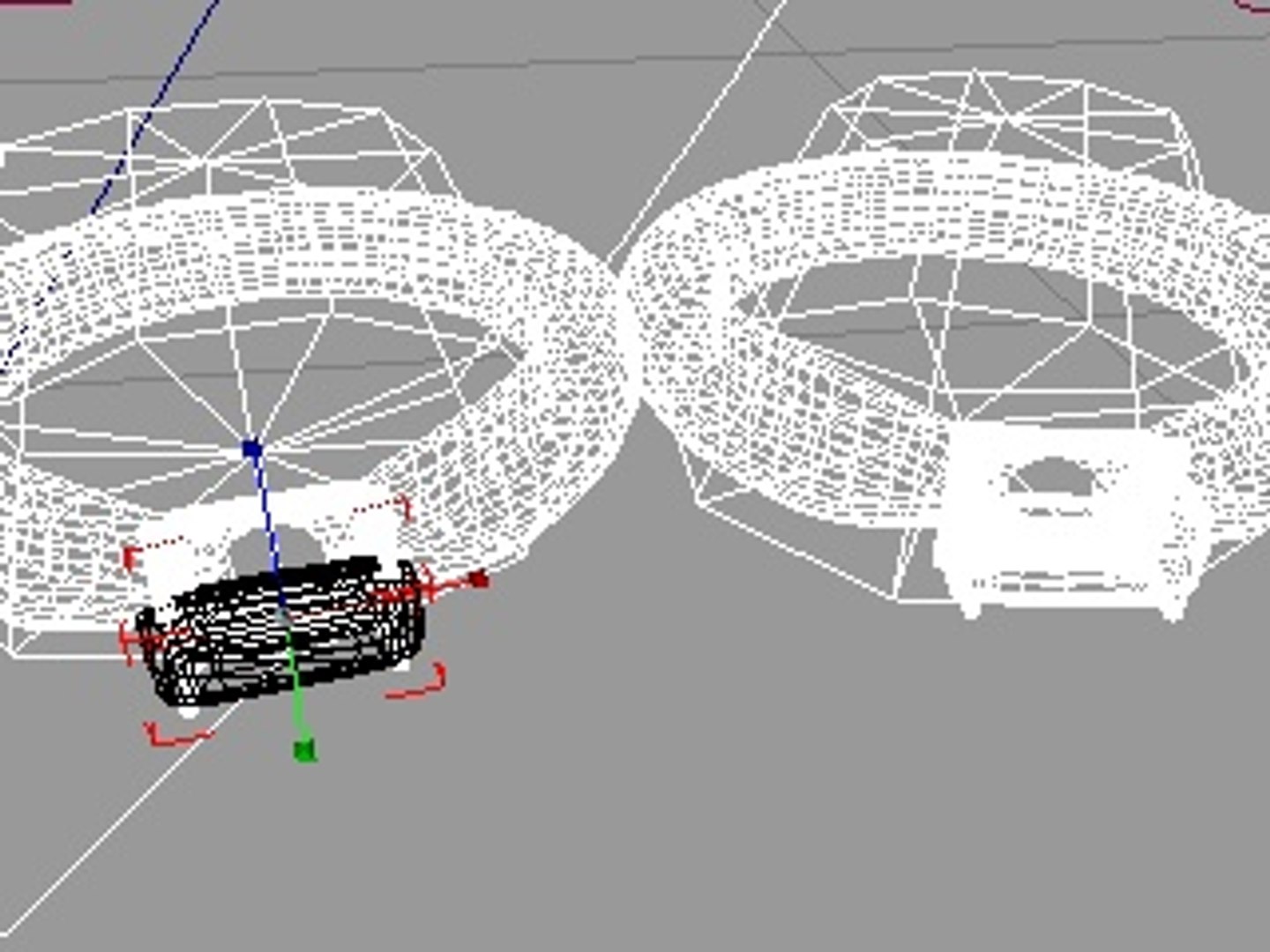 Gold Rings 3d Model