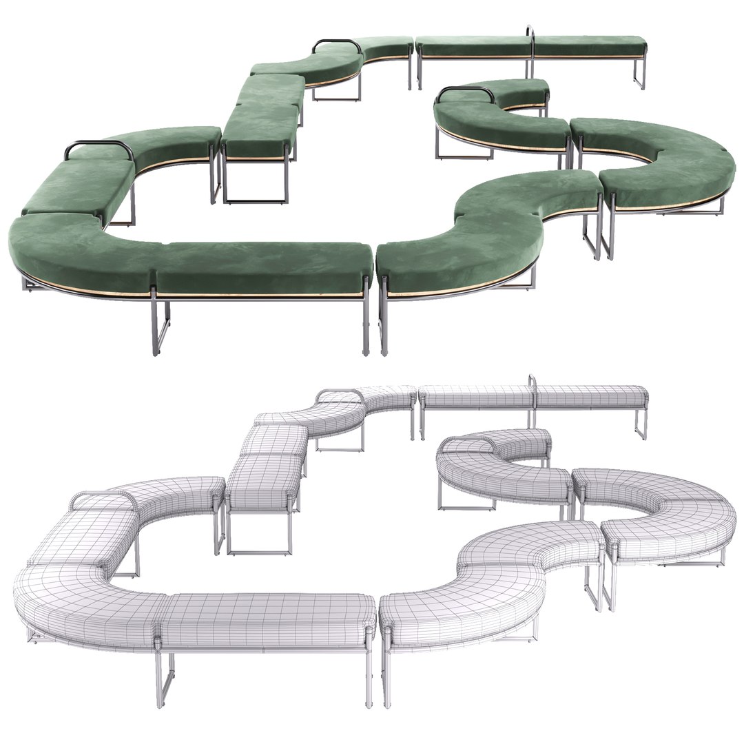 3D Multipurpose Bench model - TurboSquid 1849779