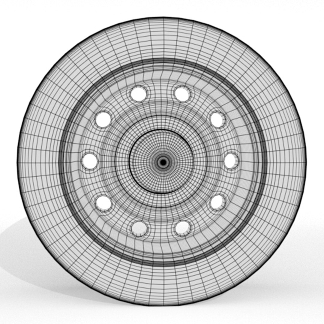 3D Vehicle Wheel - TurboSquid 1364402