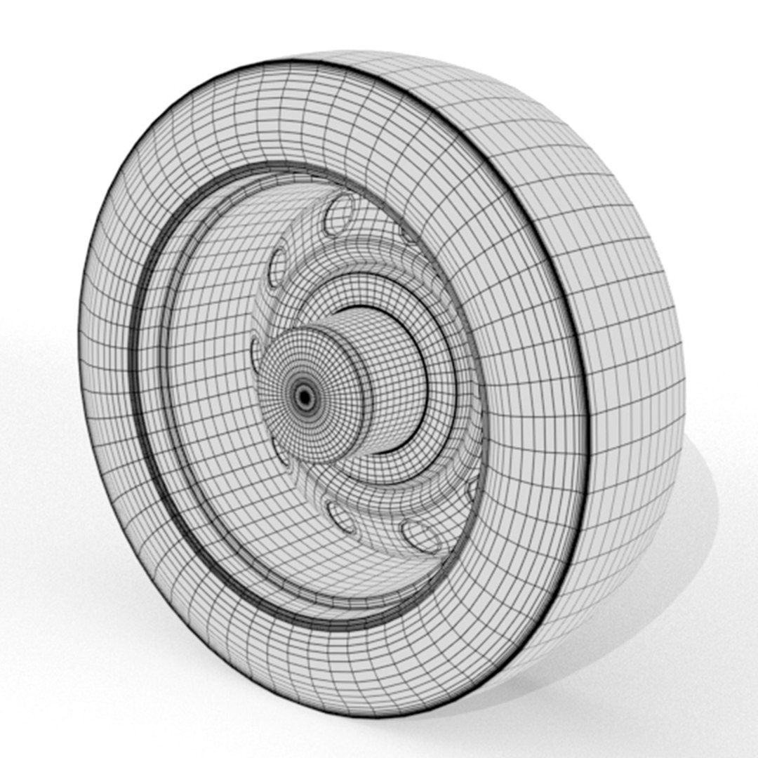 3D Vehicle Wheel - TurboSquid 1364402