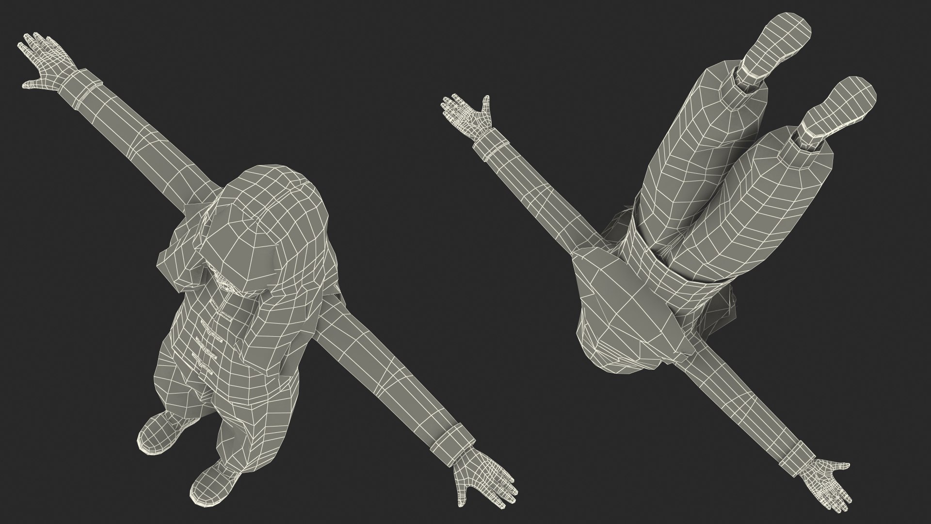 3D Chinese Girl Child in Traditional Dress in T-Pose model - TurboSquid ...