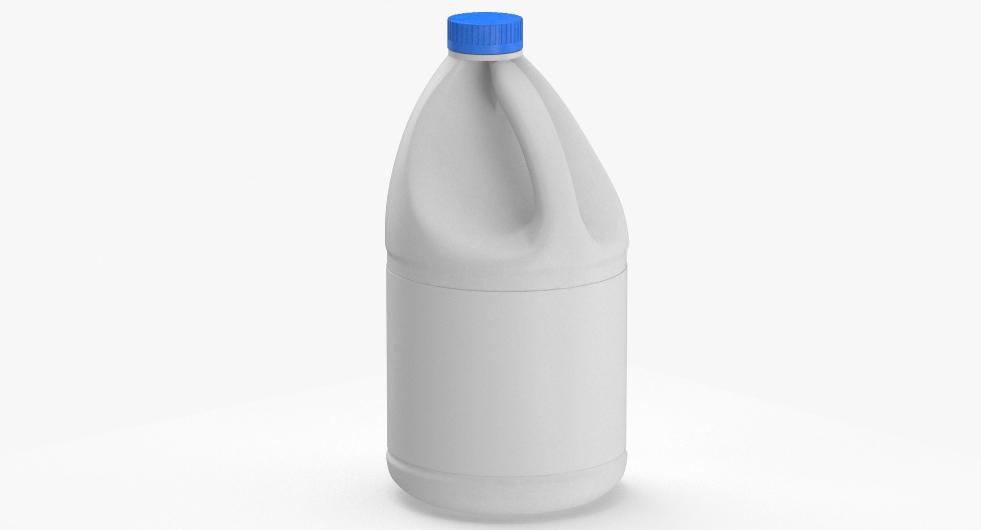 Bleach Bottle Blank And Generic Label 3D Model - TurboSquid 2015194