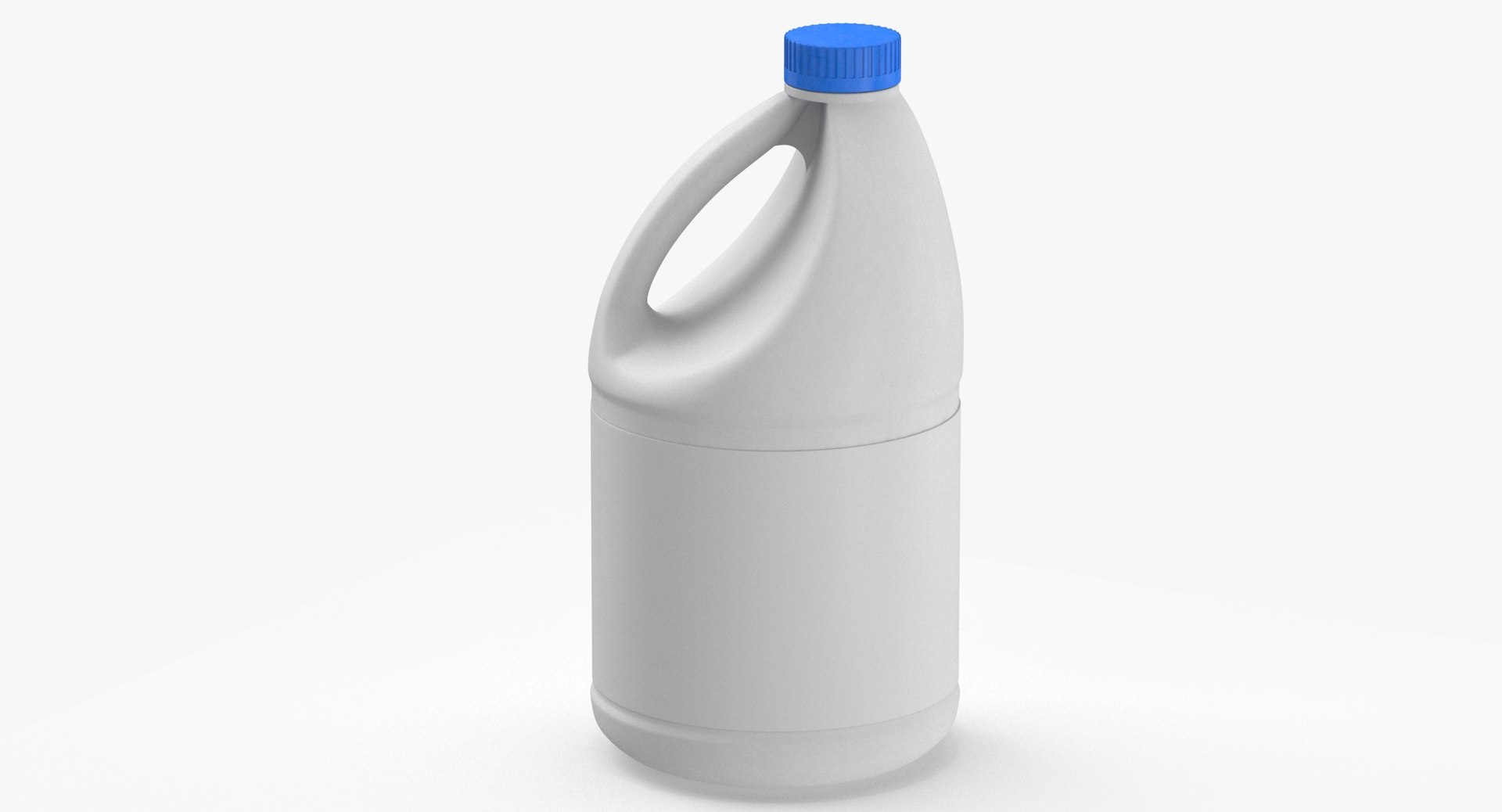 Bleach Bottle Blank And Generic Label 3D Model - TurboSquid 2015194