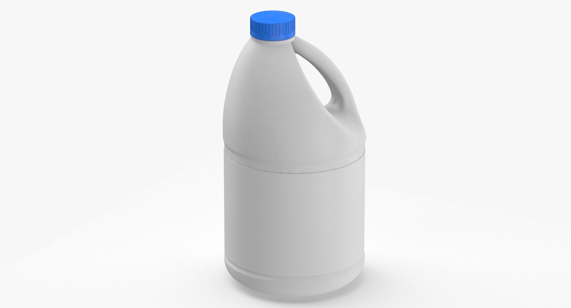 Bleach Bottle Blank And Generic Label 3D Model - TurboSquid 2015194