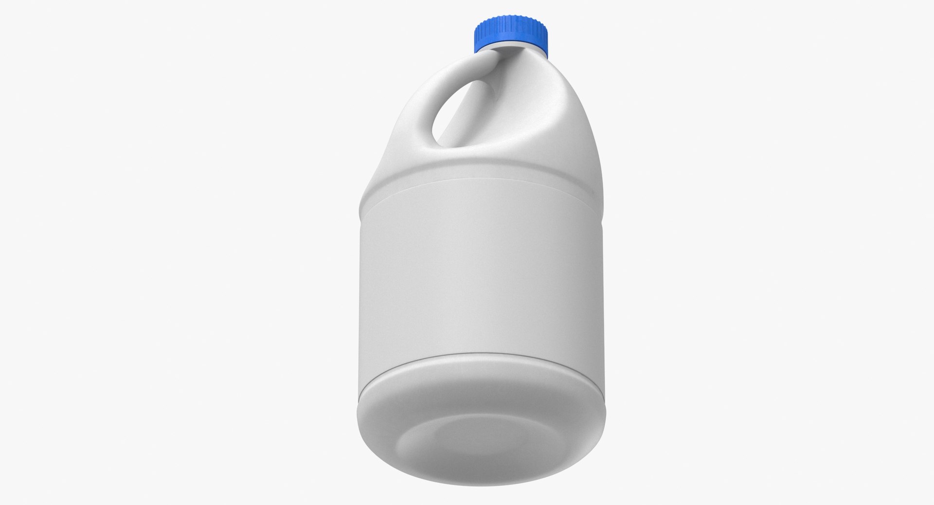 Bleach Bottle Blank And Generic Label 3D Model - TurboSquid 2015194