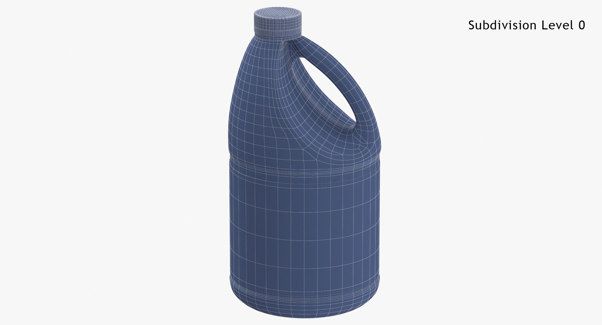 Bleach Bottle Blank and Generic Label 3D model - TurboSquid 2015194