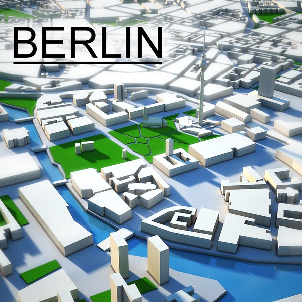 Berlin Skyline 3D Models for Download | TurboSquid