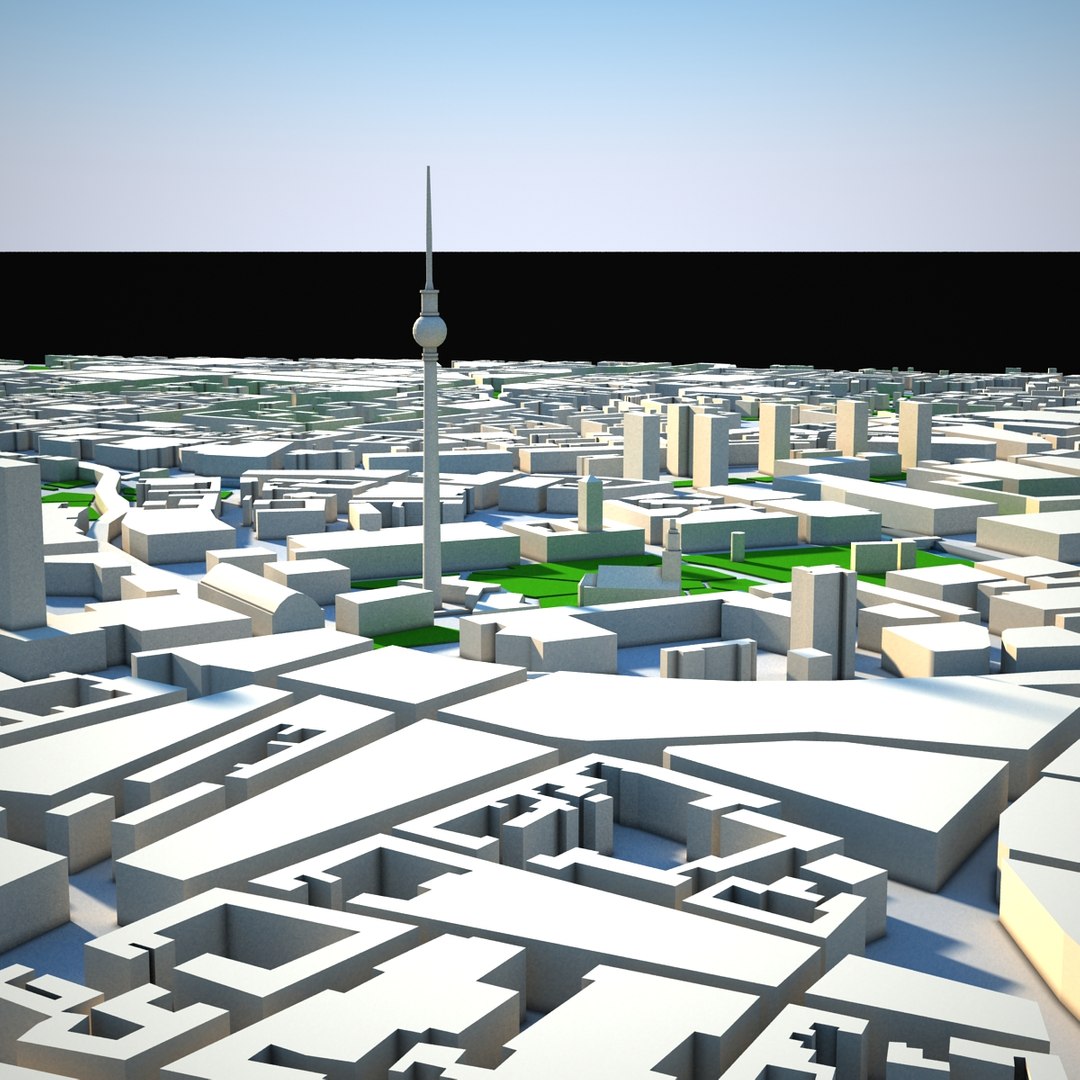 Berlin City C4d
