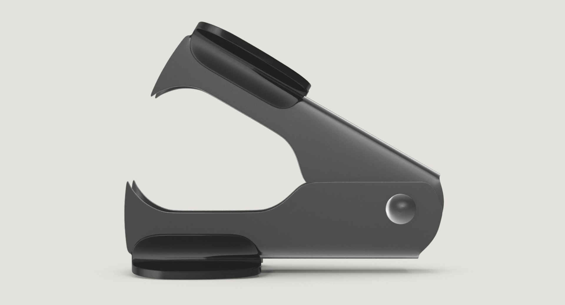 staple remover 3d model