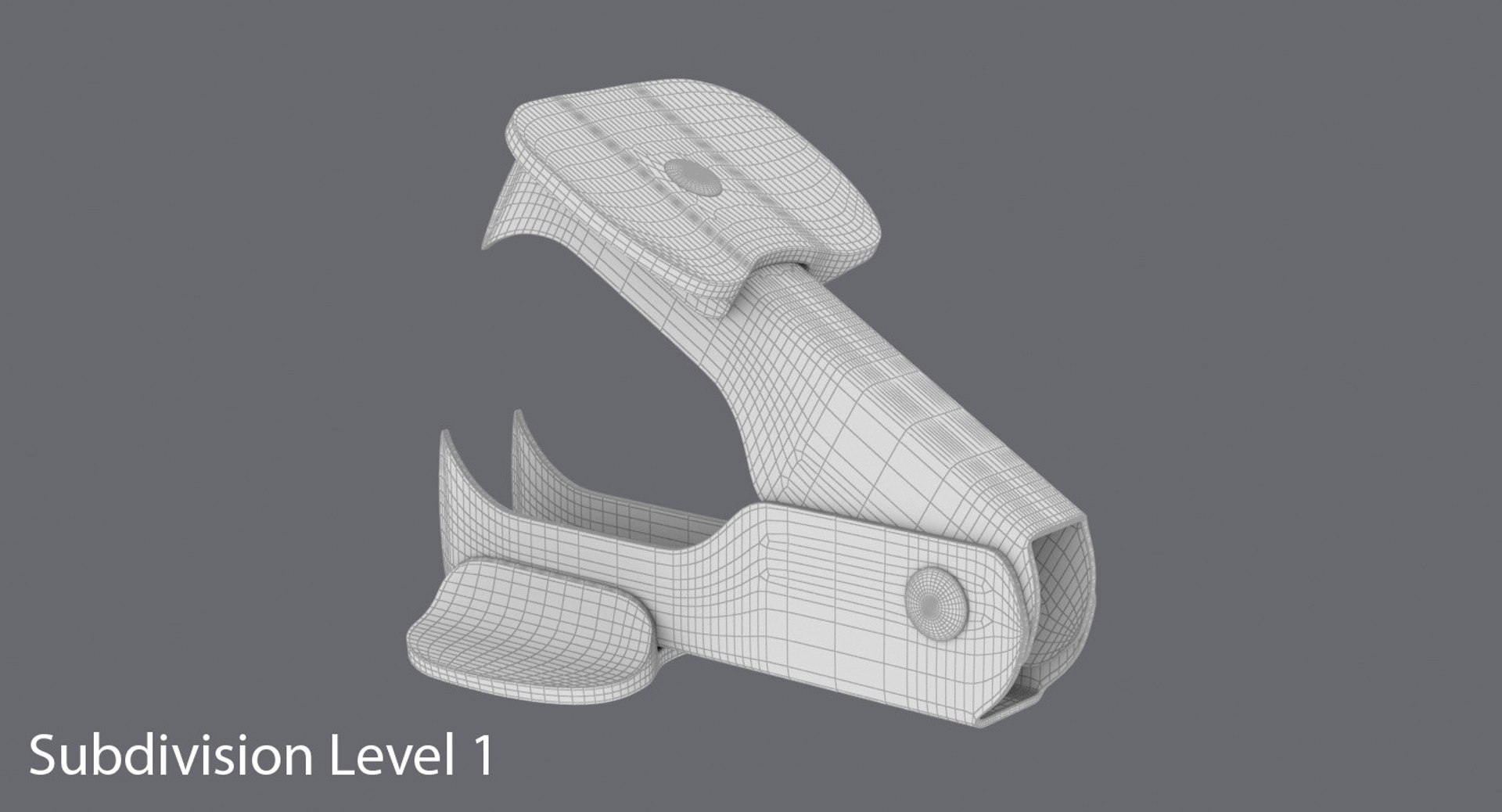 staple remover 3d model