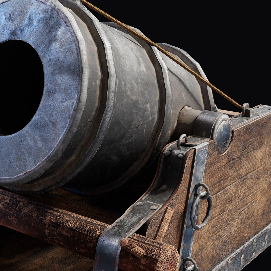 3D Medieval Mortar Model - TurboSquid 2350740