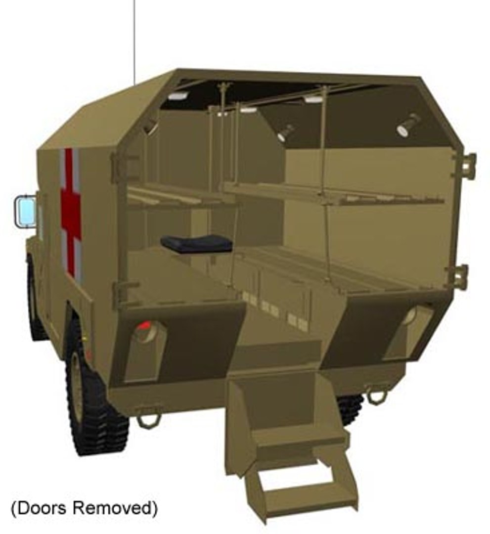 M997 Hmmwv 3d Model