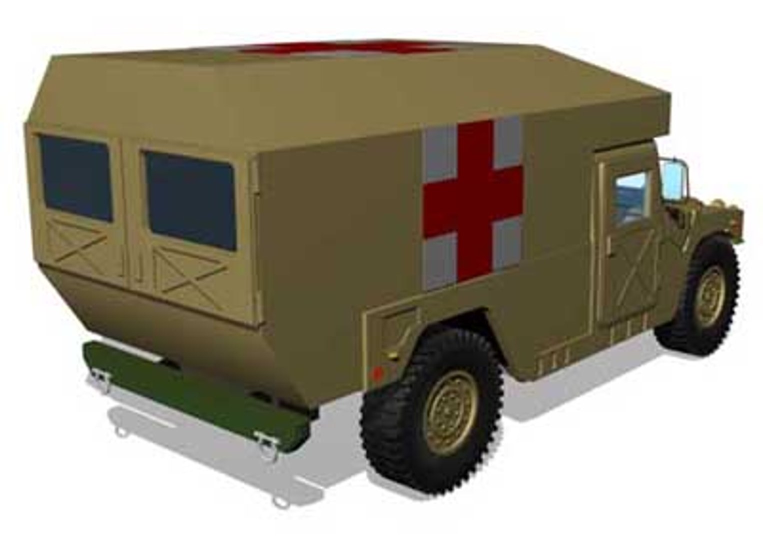 M997 Hmmwv 3d Model