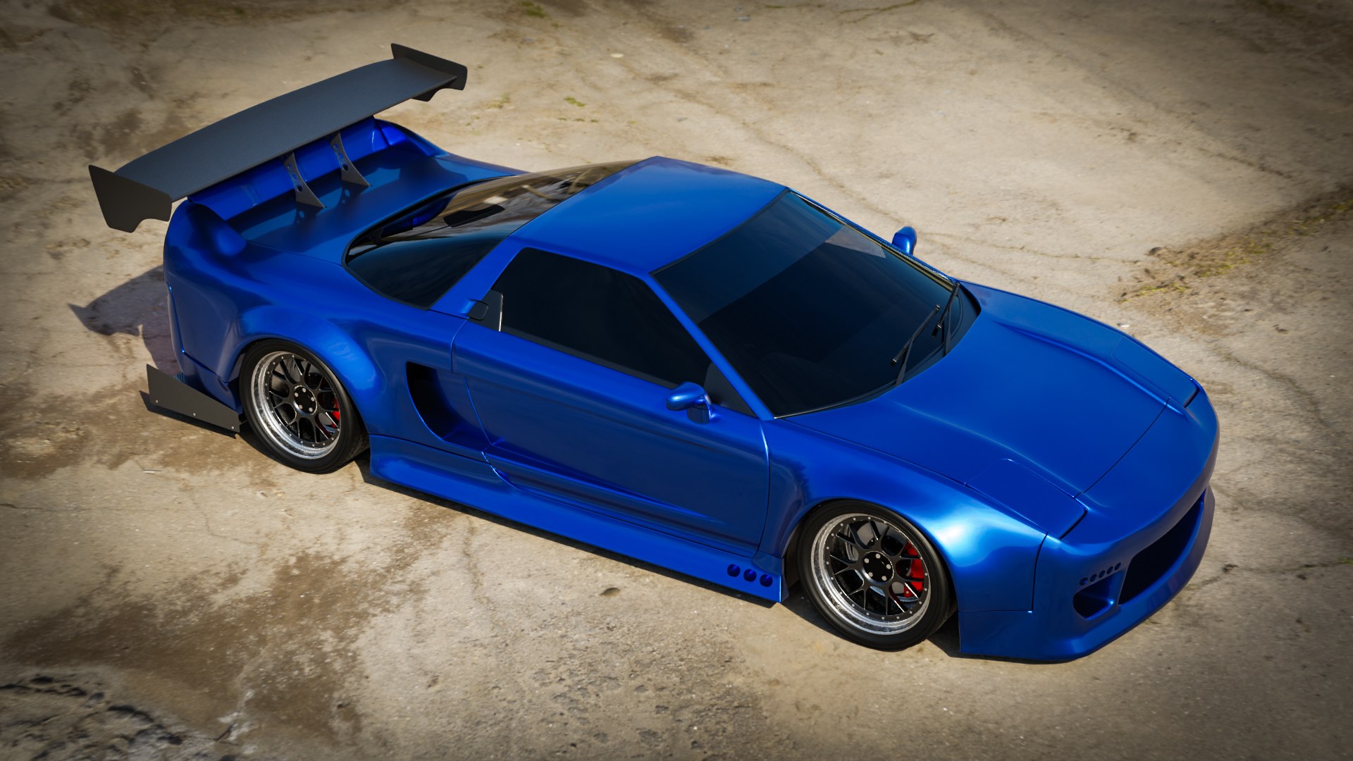 Honda NSX Modified 3D - TurboSquid 2035727